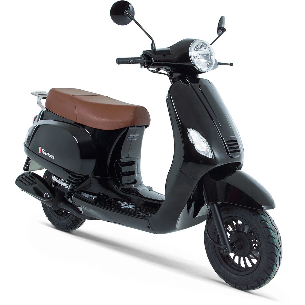 Senzo RivaLux Zwart | Voordeelscooters.nl